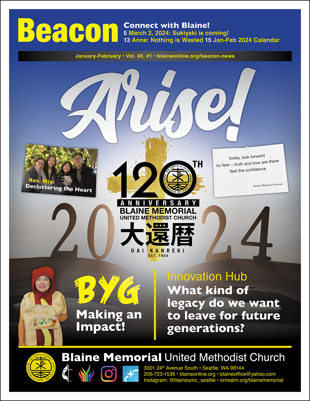 Beacon News – Blaine Memorial United Methodist Church